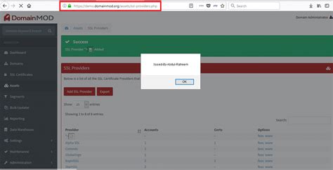 Multiple Stored Xss In Domainmod 41101 · Issue 88 · Domainmod