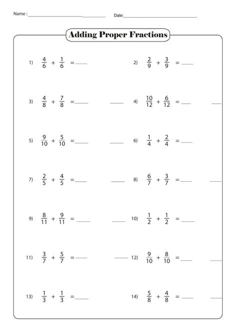 Save 60 Adding Fractions Worksheets Ideas 41 Printable Pdf Template Save 60 Adding Fractions Worksheets Ideas 41 Printable Pdf Template