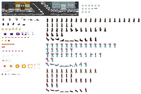 Beatemup Spritesheet By Emanuelsoto On Deviantart