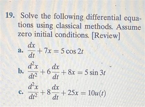 solved repeat problem 19 in chapter 1 using laplace