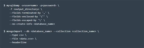 如何从 Mongodb 迁移到 Mysql 腾讯云开发者社区 腾讯云