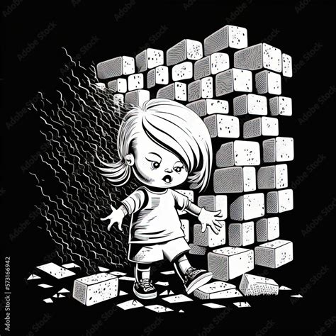 Stickers Line Art Vector Generative Artificial Intelligence Stock Illustration Adobe Stock