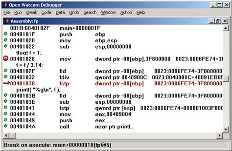 Open Watcom 20 Debugger Guide