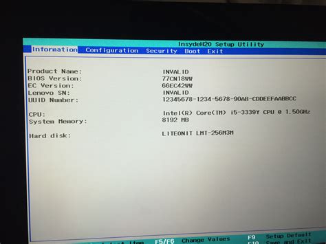 indetifying the embedded controler ec chip on lenovo yoga 11s 5 by