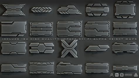 Artstation 184 Sci Fi Alpha Vol 01 Brushes Artstation 184 Sci Fi Alpha Vol 01 Brushes