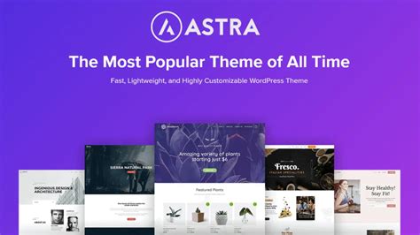 Astra Le Thème Wordpress Gratuit Et Personnalisable Pour Tous