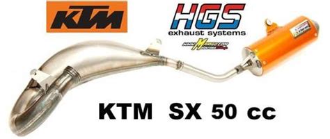 Hgs Ktm Sx 50 Cc Marmitta Silenziatore Marigo Motocross