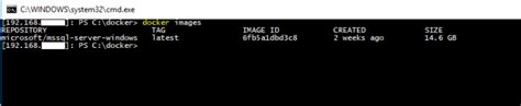 Creating Sql Containers From A Dockerfile Sqlservercentral