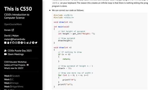 Natalia Chernenko On Linkedin Cs50 Programming Algorithms