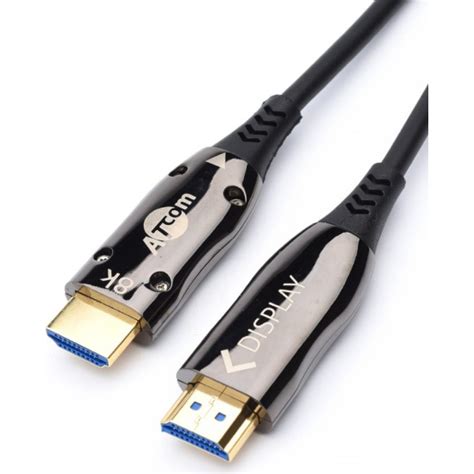 Кабель Atcom Hdmi 10 м High Speed Metal Gold Optical 8k Ver 2 1 At8880 — купить в интернет