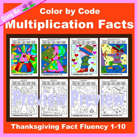 Multiplication Facts 1 10