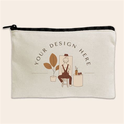 Canvas Zipper Pouches