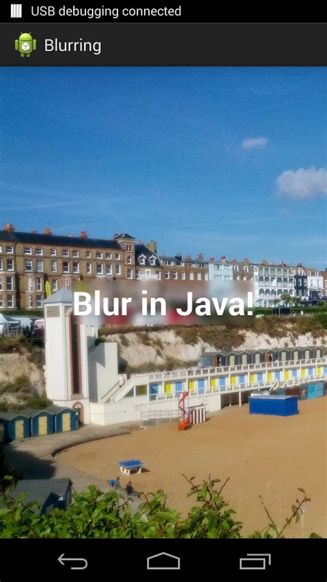 Blurring Images Part 4 Styling Android
