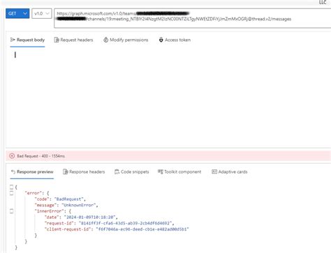 Can We Use Microsoft Graph Api To Extract Messages From A Meeting Chat