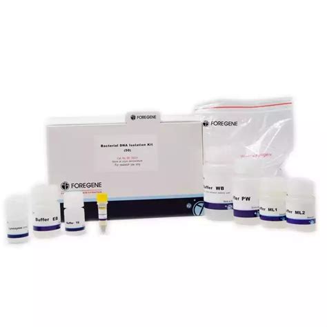Laboratory Bacterial Dna Isolation Kit Bacterial Dna Extraction