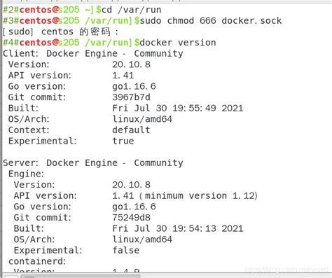 Docker Version的server启动异常的解决方法docker Version Server报错 Csdn博客