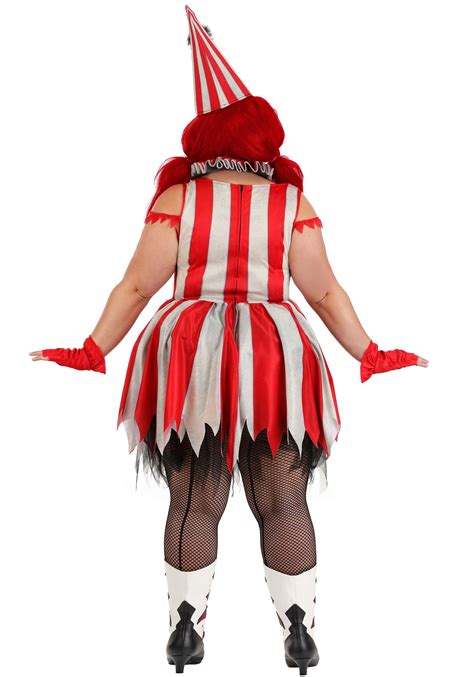 Plus Size Sinister Circus Clown Womens Costume Evil Clown Costumes