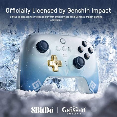 8bitdo Genshin Impact Chongyun Controller Video Gaming Video Game