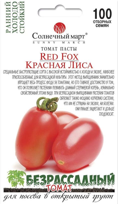 Семена томата (помидоров) Красная лиса ─ купить в интернет магазине в ...