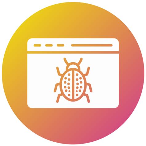 Malware Generic Gradient Fill Icon
