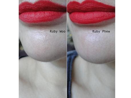 Ruby Woo y Ruby Phew rojos icónicos de MAC Paperblog