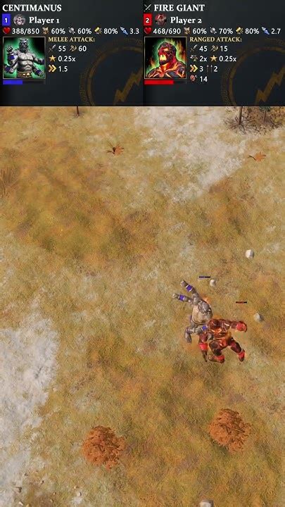 Centimanus Vs Fire Giant Age Of Mythology Retold Epic Battles 19 Ageofmythology Centimanus