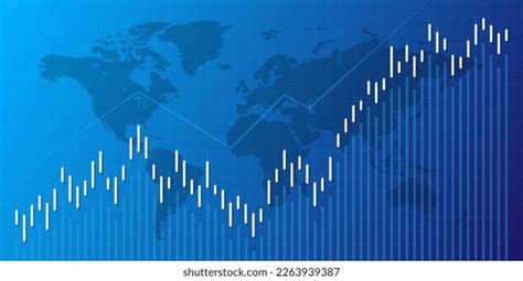 Stock Market Economic Graph Diagrams Business Stock Illustration