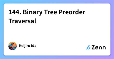 144 Binary Tree Preorder Traversal