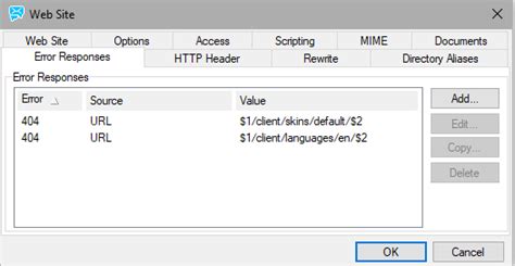Error Responses