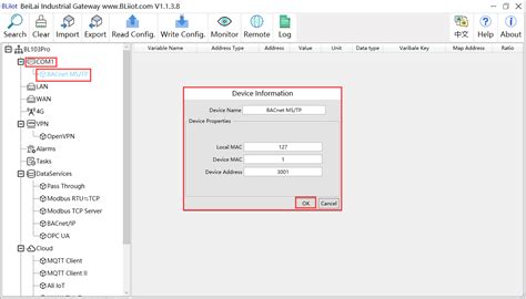 Bliiot Bacnet Iot Gateway Bl110 Application 51 How To Add Bacnet Mstp Device To Com Port And