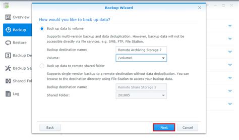 How Do I Back Up Data From One Synology NAS To Another For DSM X And DSM X Synology