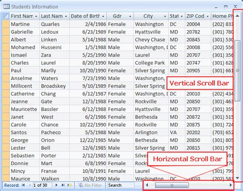 Microsoft Access Tables Introduction