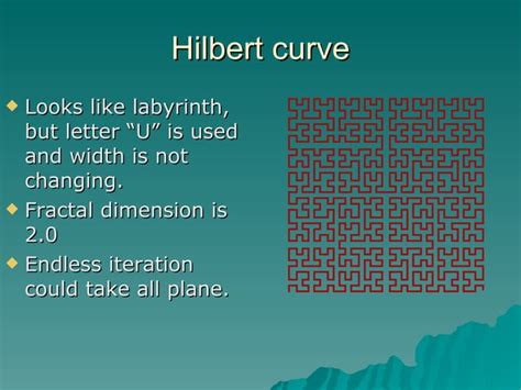 Fractals And Chaos Theory Ppt 3 D Graphics Computer Software And Applications