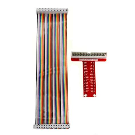Raspberry Pi Gpio Breakout Kit With 40 Pin Cable And T Adapter 15 95 Picclick Au