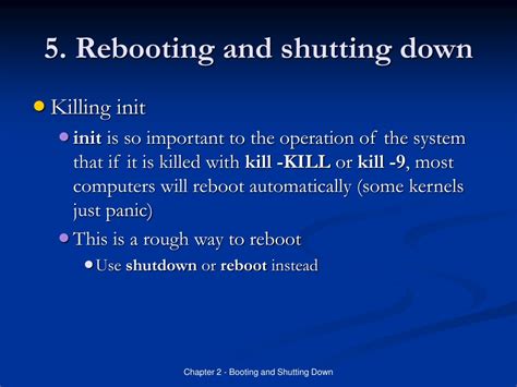 ppt booting and shutting down powerpoint presentation free download
