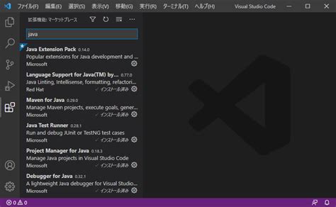 Visual Studio Code で Java の開発環境を構築する tk と kpdn の廻る日常