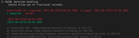 Tests Are Failing Issue 453 Loopbackio Loopback Connector Mysql