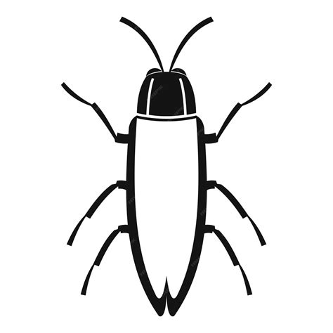 Premium Vector Cockroach Icon Simple Illustration Of Cockroach Vector
