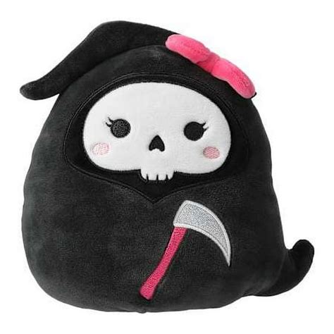 Squishmallows Official Kellytoys Plush 7 5 Inch Jane The Grim Reaper