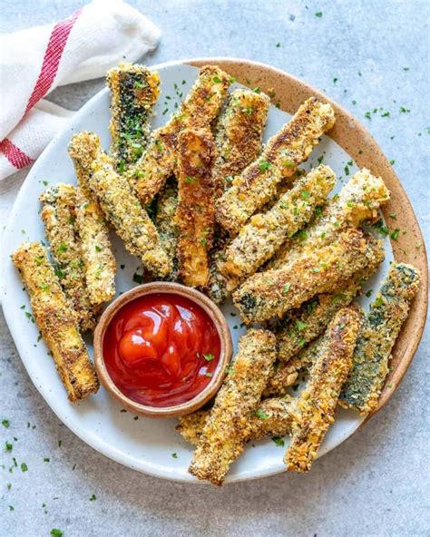 Baked Parmesan Zucchini Fries Healthy Fitness Meals