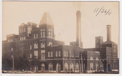Rare Fremont Nebraska Beer Brewery Rppc Dodge Co Pre Prohibition