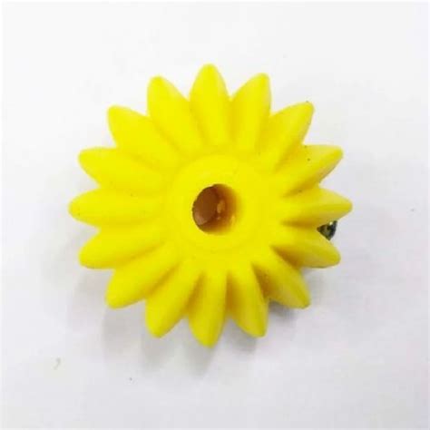 Yellow Gear Right Angle Helical Bevel Gear Transmission Yellow Gear