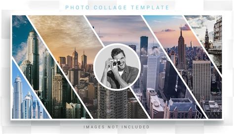 Premium Psd Photo Collage Banner Template