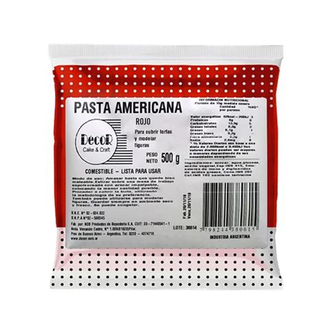 Pasta Americana Rojo 500 G — Zanetti