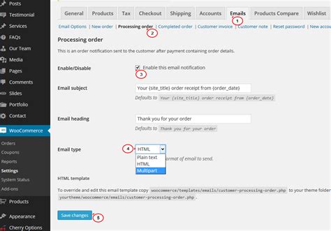 Woocommerce How To Enable Order Confirmation Emails Template Monster
