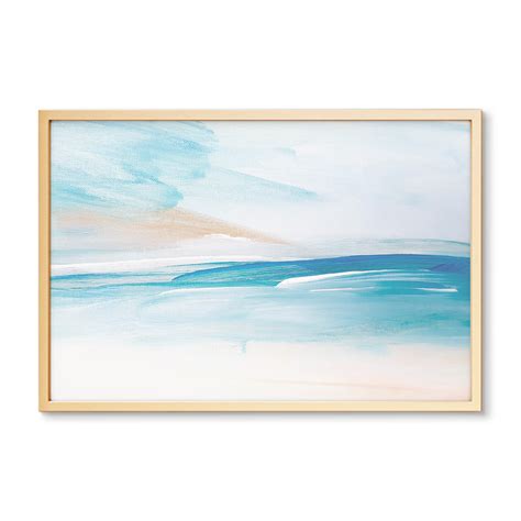 Abstract Serene Modern Serene Abstract Art Print Urban Garden Prints