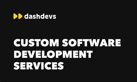 Custom Software Development Dashdevs Custom Software Developer