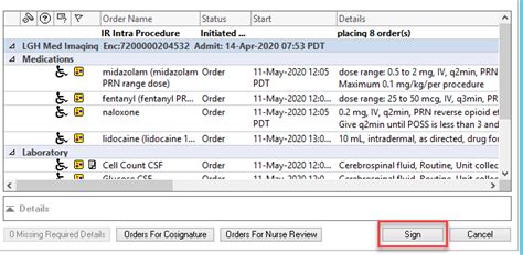 Order Csf Testing For Outpatient Lumbar Punctures Radiologist