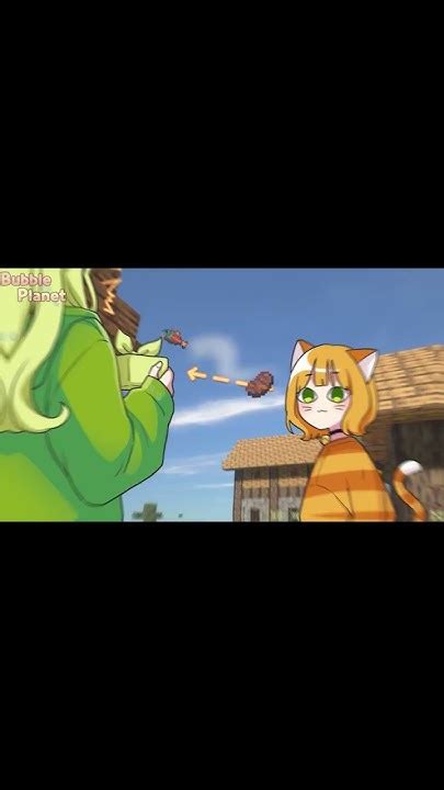 Cat Girl Hits Creeper 01 Minecraft Anime Youtube