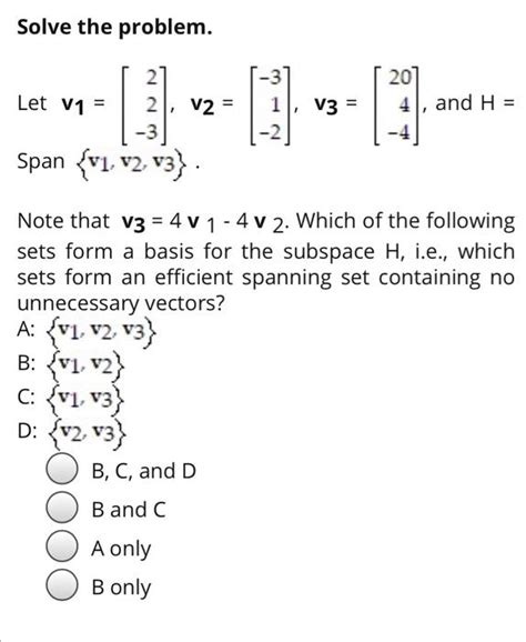 solved determine whether {v1 v2 v3} is a basis for r3 v 1